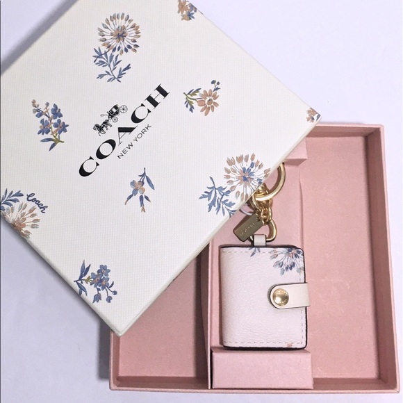 Coach | Accessories | Coach Keychain Photo Frame Bag Charm Nwt | Poshmark